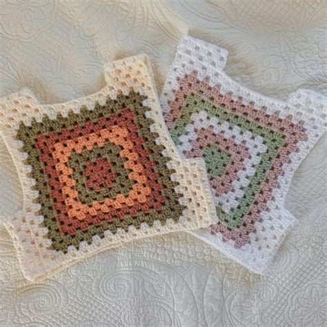 EASY S Crochet Granny Square Vest FREE Pattern Video Tutorial Hayhay Crochet Crochet