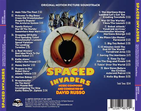Spaced Invaders Original Soundtrack By David Russo Buysoundtrax