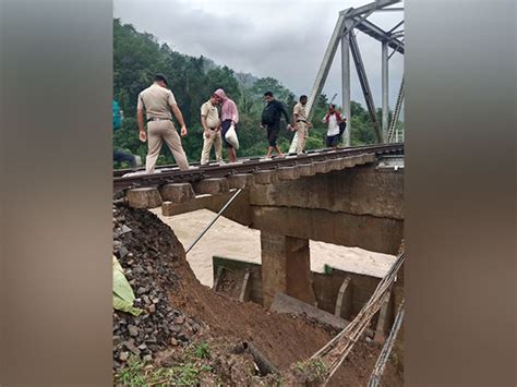 Agency News Assam Floods Work Underway To Restore Damaged Railway