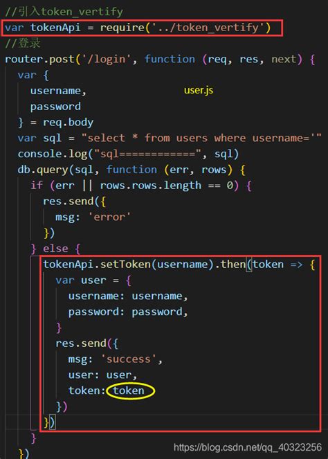 Vueexpress中token使用vue Express Token Csdn博客