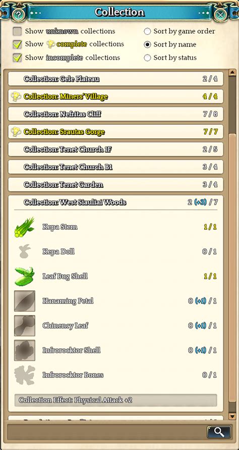 GitHub MrJul ToS EnhancedCollection Enhanced Collection Addon For Tree Of Savior
