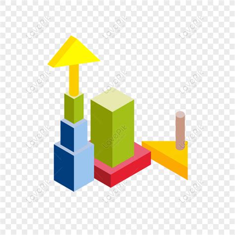 어린이 장난감 25d 컬러 재미있는 빌딩 블록 상업 요소 수 있습니다 Png 일러스트 무료 다운로드 Lovepik