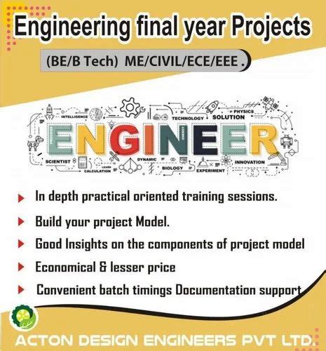 Engineering Final Year Projects In Hyderabad