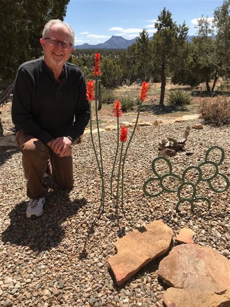Ocotillo Cactus Metal Art