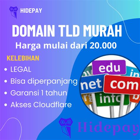 Jual Domain Murah Tld Com Net Xyz Dan Garansi 1 Tahun Shopee Indonesia