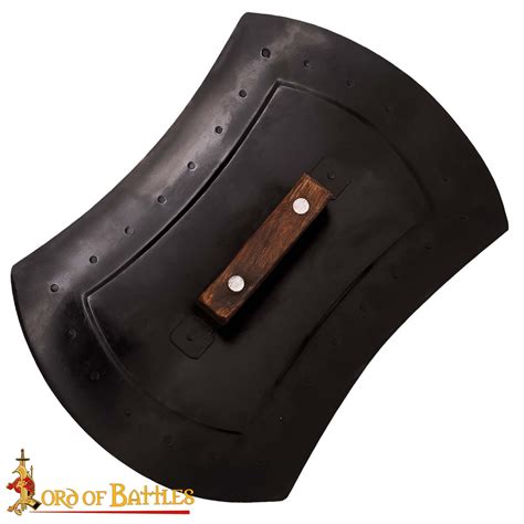 Medieval Rectangular Buckler Functional Steel Shield