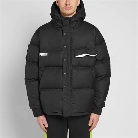puma x ader error down puffer jacket black mrsorted