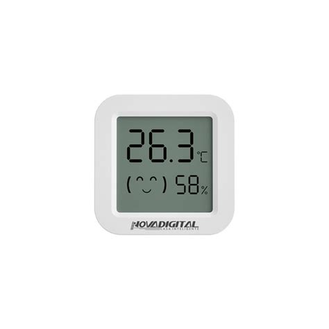 Sensor De Temperatura E Umidade Zigbee Novadigital Smart