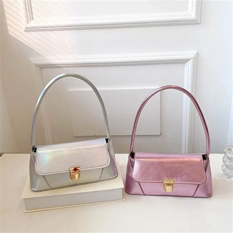 Badu Bg Класическа чанта за рамо под мишницата Френска ретро чанта 2023 Дамски маркови чанти