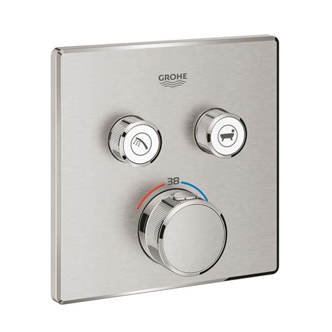 Grohtherm SmartControl Unterputz-Thermostat mit 2 Absperrventilen ...