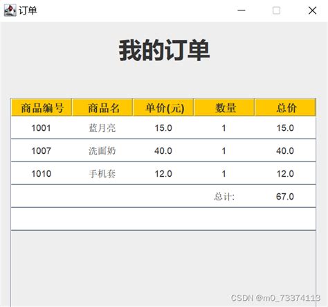 《面向对象程序综合设计》课程设计面向对象程序设计课程综合实验电子商城系统 Csdn博客