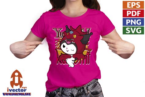 Yu Gi Oh Kuromi Vector Editable Personajes Ivector