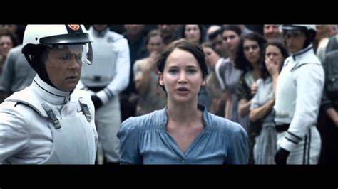 The Hunger Games Katniss And Peeta Reaping Scene Hd Youtube