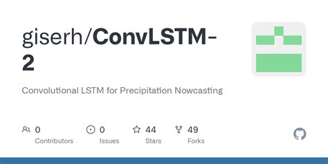 Github Giserhconvlstm 2 Convolutional Lstm For Precipitation Nowcasting