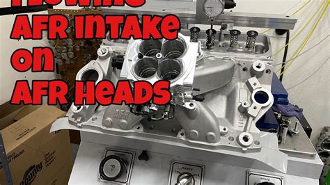 Flow An Afr Intake Attached To Afr Enforcer Heads Youtube