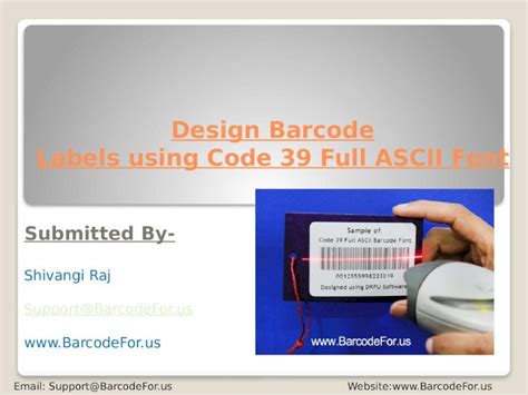 pptx generate code39 full ascii barcode labels dokumen tips