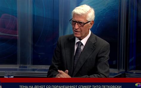 Тема на денот со поранешниот спикер Тито Петковски Сител Телевизија