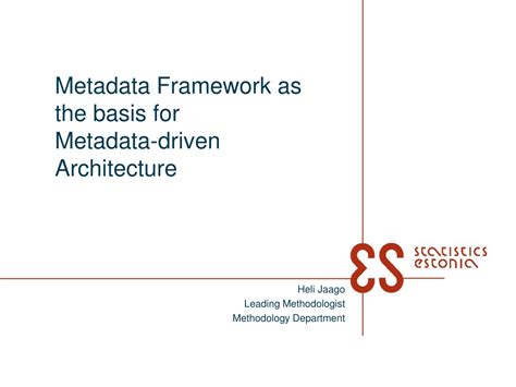 Ppt Metadata Framework For Metadata Driven Architecture Powerpoint