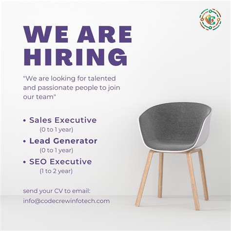 Codecrew Infotech Pvt Ltd On Linkedin Urgently Hiring Urgenthiring