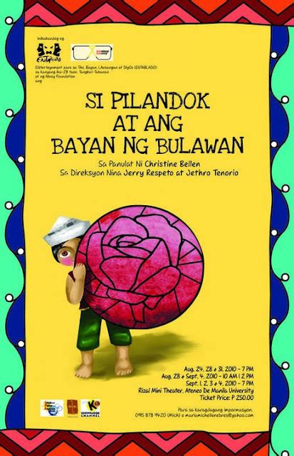 Bottoms Up Events Si Pilandok At Ang Bayan Ng Bulawan