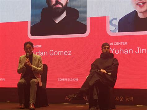 현장 엔비디아가 찍은 Ai 천재 에이단 고메즈 코히어 Ceo 韓 찾아 금융시장에 러브콜