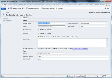 Microsoft Dynamics Crm How Create A Multi Select Option Set In Ms Crm 2011