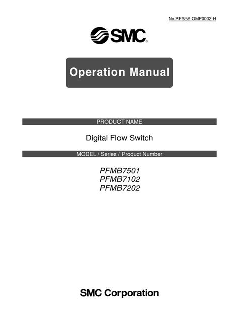 Smc Flow Meter Pdf Power Supply Electrical Connector
