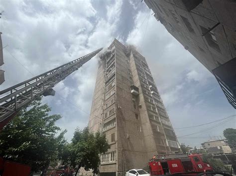 Հրդեհ է բռնկվել Երևանի բարձրահարկ շենքերից մեկի 14 րդ հարկում