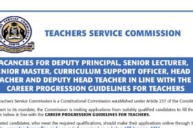 KCSE Exam Result Slip