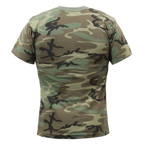 Rothco Mens Vintage Camo Short Sleeve T Shirt Shopcgx
