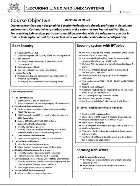 securing linux systems pdf proxy server port computer networking