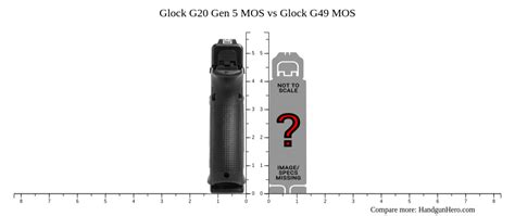 Glock G Gen MOS Vs Glock G MOS Size Comparison Handgun Hero