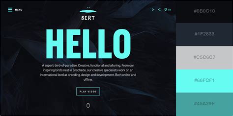 50 Gorgeous Color Schemes From Stunning Websites Visual Learning