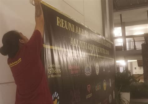 Backdrop Reuni Akbar Alumni Gontor Di Jogja Jasa Backdrop Jogja