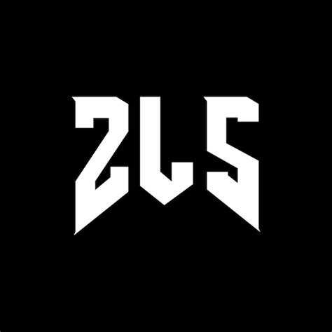 기술 회사 Zls의 글자 로고 디자인 검은색과 색 색 조합 Zls 로고 Zls 터 Zls 디자인 Zls 아이콘 Zls 알파 Zls 타이포그래피 로고 디자인 프리미엄 벡터