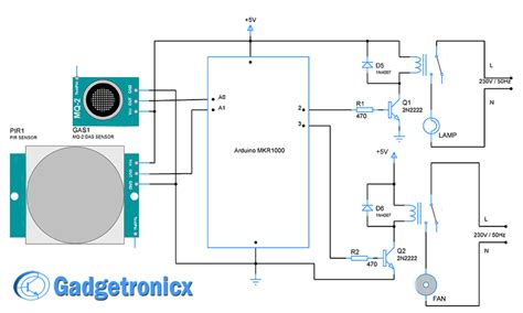 Home Automation Using Raspberry Pi Circuit Diagram Circuit Diagram
