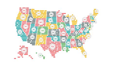 Us Map Graphic For Powerpoint