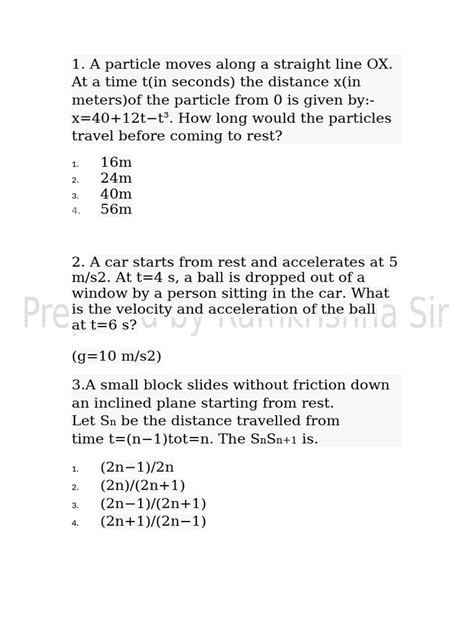 1d Motion Pdf