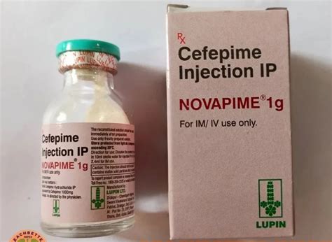 Cefepime 1gm Injection At Rs 380 98 Vial Cefepime Hydrochloride Injection In Surat Id