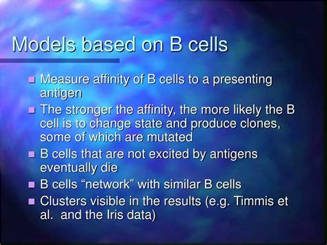 Ppt Artificial Immune Systems A New Classifier Powerpoint