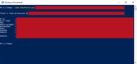 Github Auberginehillget Hash Value Retrieves The Md5 Sha256 Sha1 Sha384 Sha512