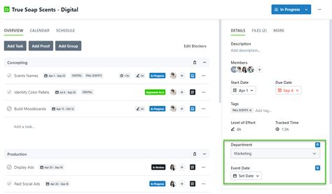 managing custom fields workflow lytho support