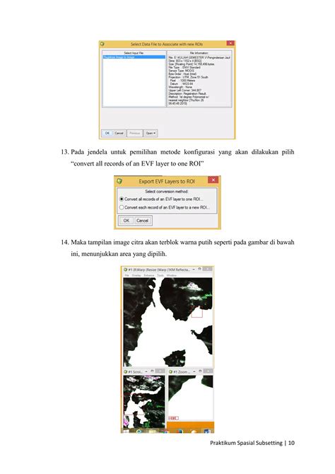 Praktikum Penginderaan Jauh Spatial Subsetting Envi 50 Pdf