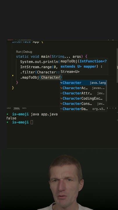 A Single Line All Emojis Java Shorts Coding Airhacks Youtube
