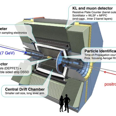 Cutaway Diagram Of The Belle Ii Detector With Individual Subdetector Download Scientific