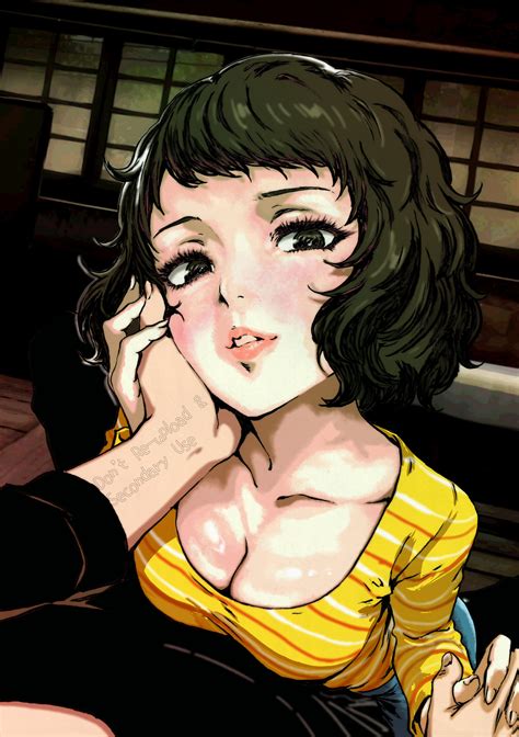 Oeilvert Fft Kawakami Sadayo Persona Persona 5 Absurdres Highres
