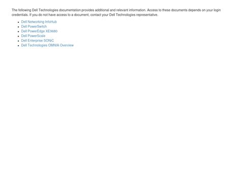 Dell Technologies Documentation Dell Technologies Ai Fabrics Overview Dell Technologies Info Hub