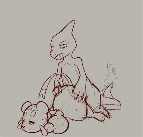 Rule 34 Ambiguous Penetration Bodily Fluids Charmeleon Doggy Style
