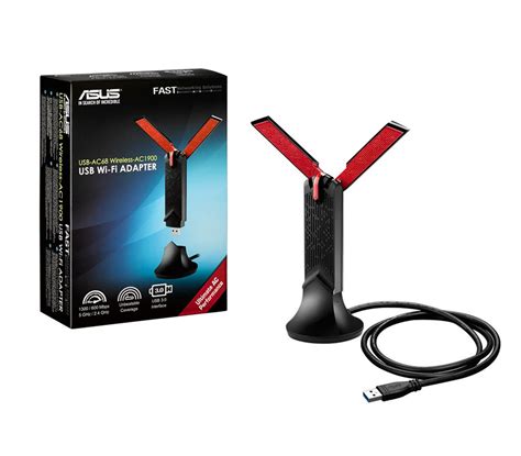 Buy Asus Usb Ac Dual Band Wireless Ac Usb Adapter Usb Ac Pc Case Gear Australia