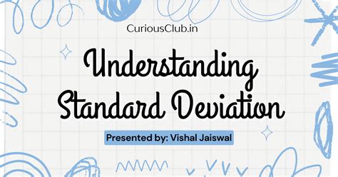 Understanding Standard Deviation A Measure Of Spread